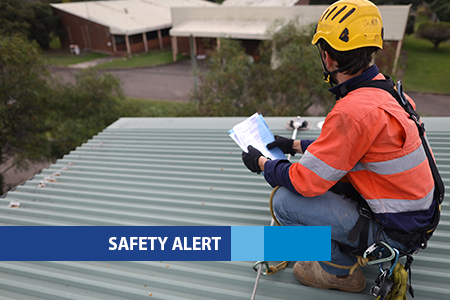 Workers seriously injured after falling through fragile roofing ...