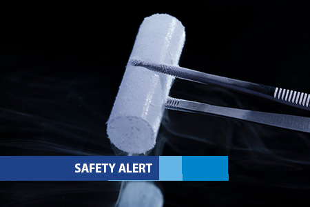 Dry ice handling and storage | SafeWork SA